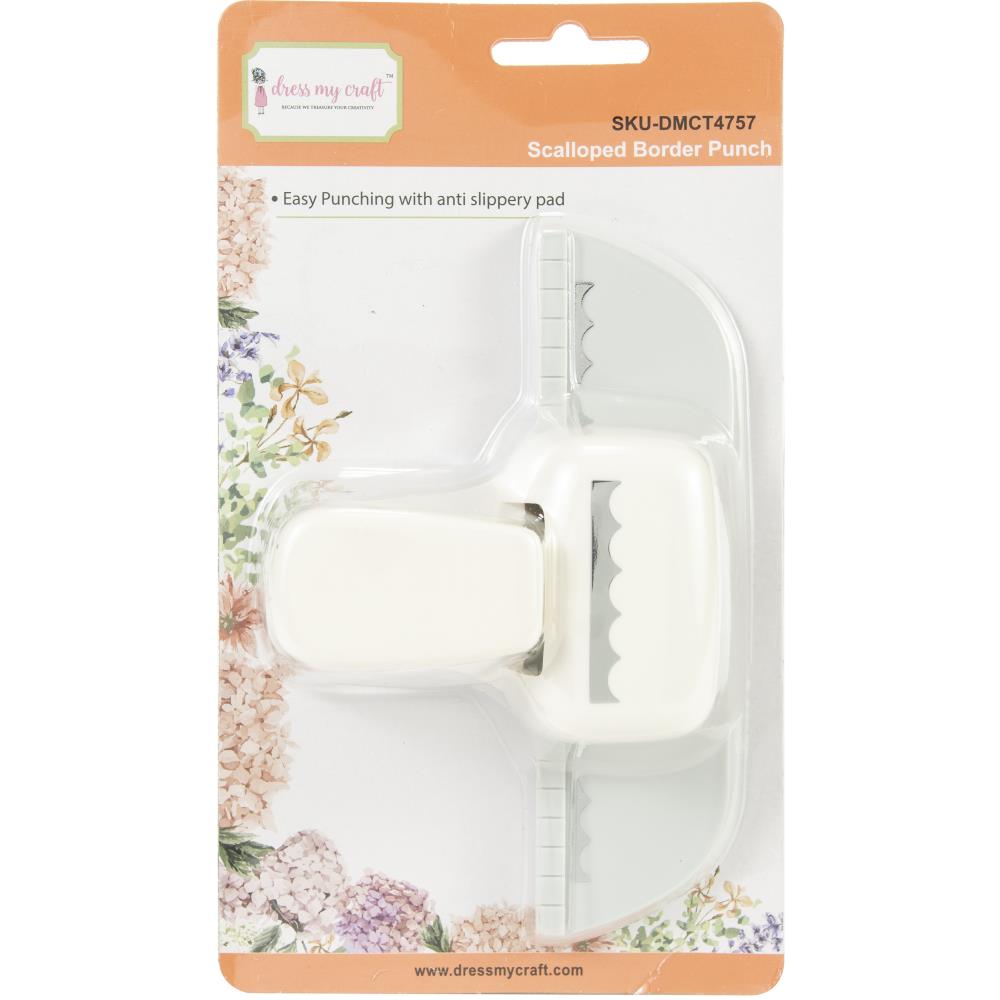 Dress My Craft Paper Punch Scalloped Border Punch – Imaginic Scrapbook