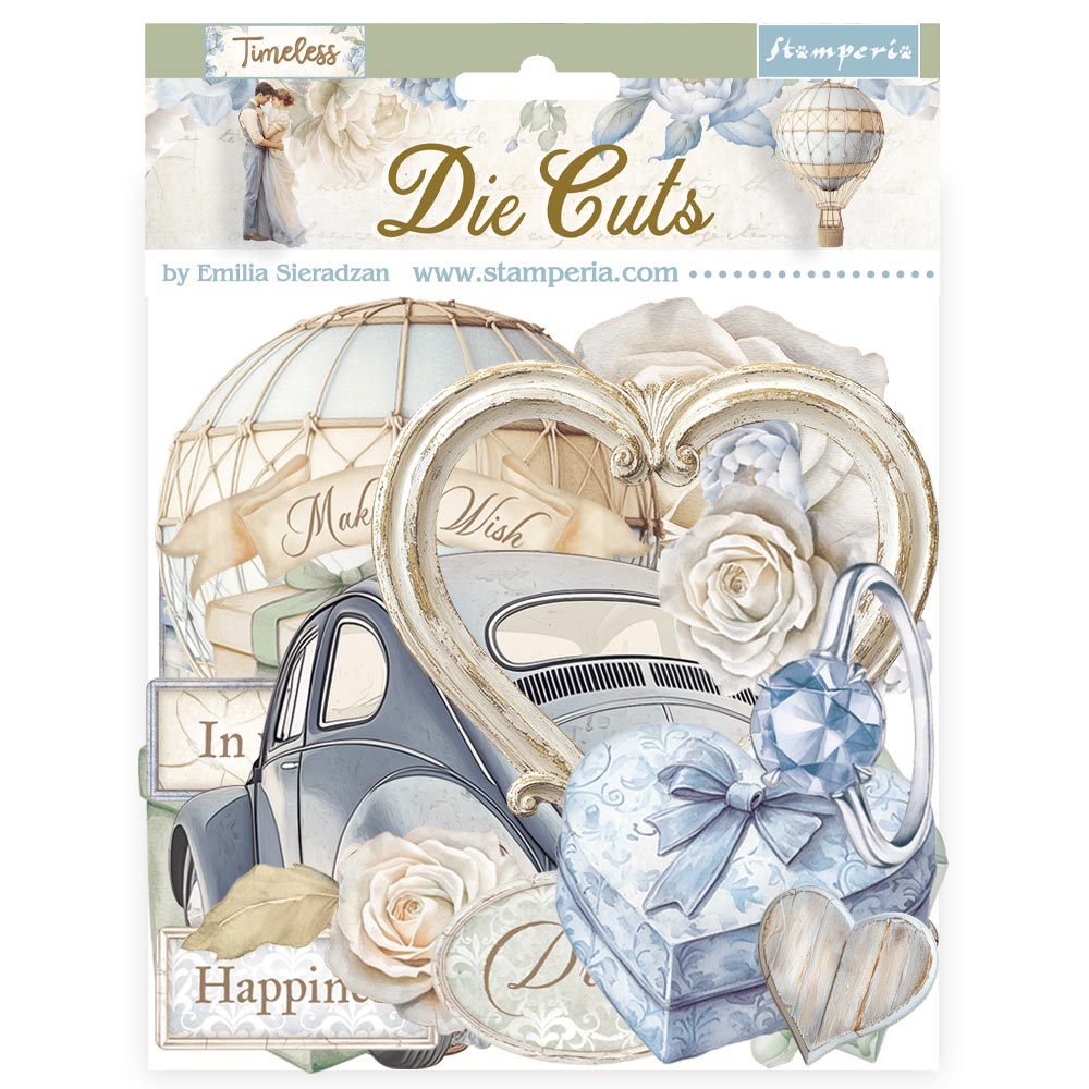 Stamperia Die cuts assorted - Timeless – Imaginic Scrapbook