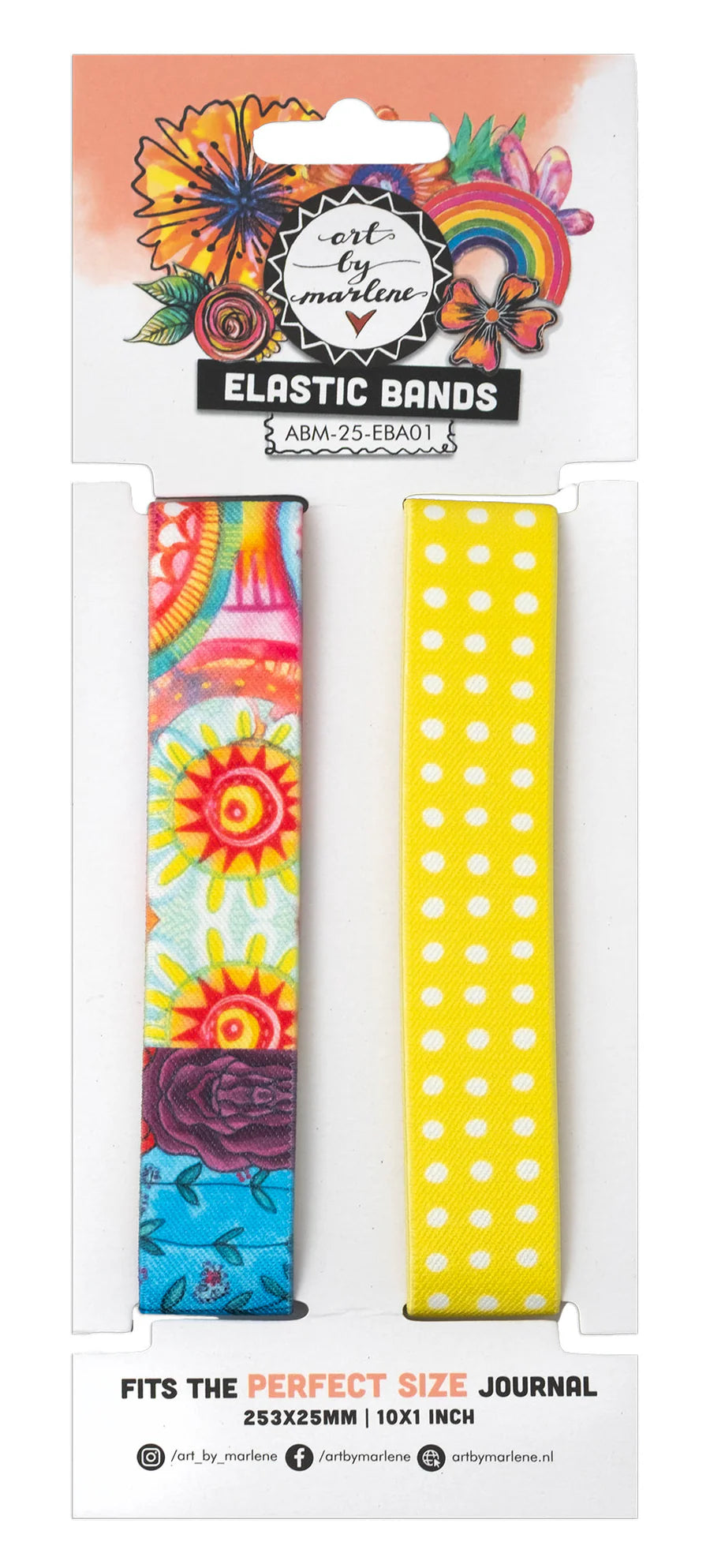 Elastic Journal Bands For The Perfect Size Journal Art By Marlene 2 Pi ...