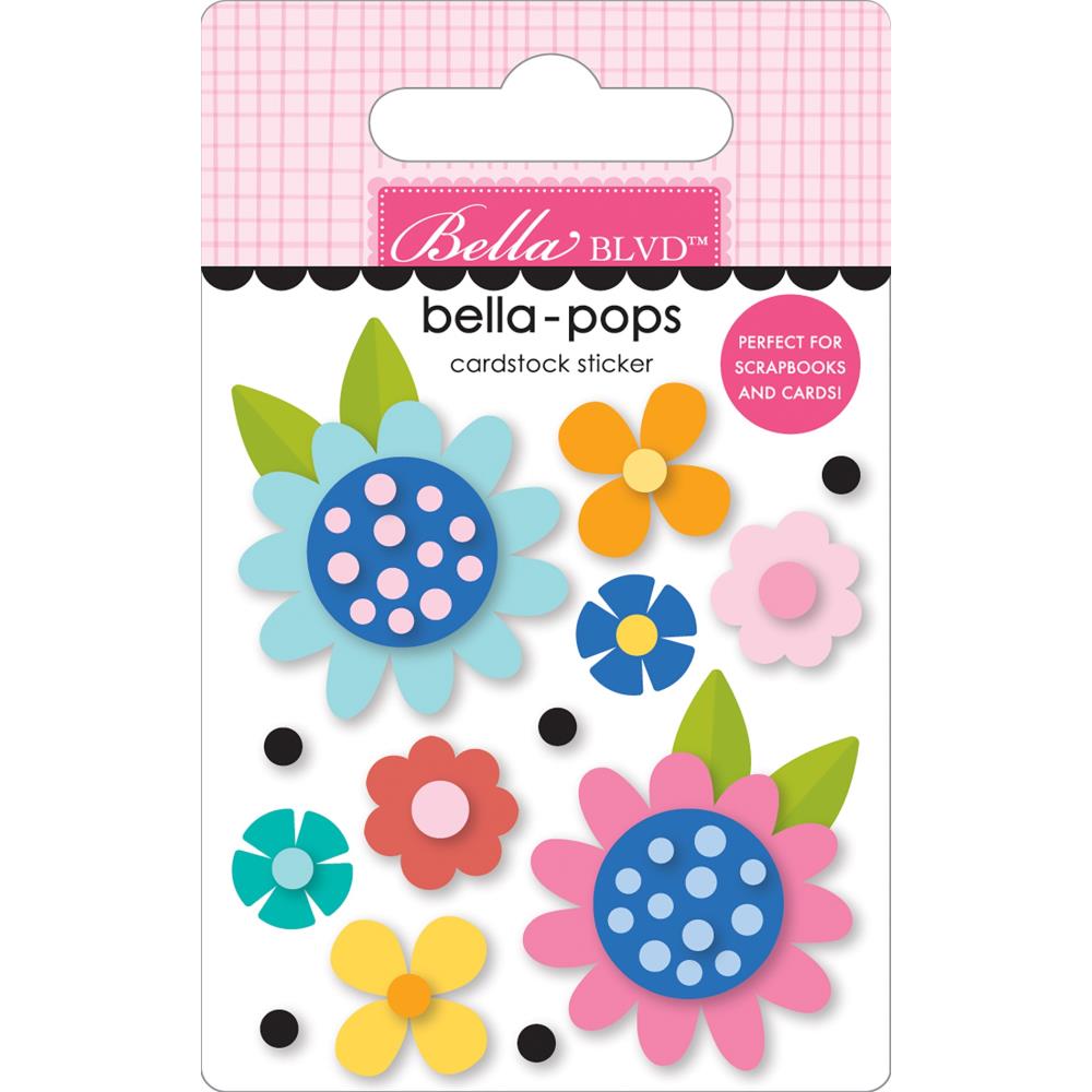 Bella Blvd Documented Bella-Pops 3D Stickers Hello Beautiful – Imaginic ...